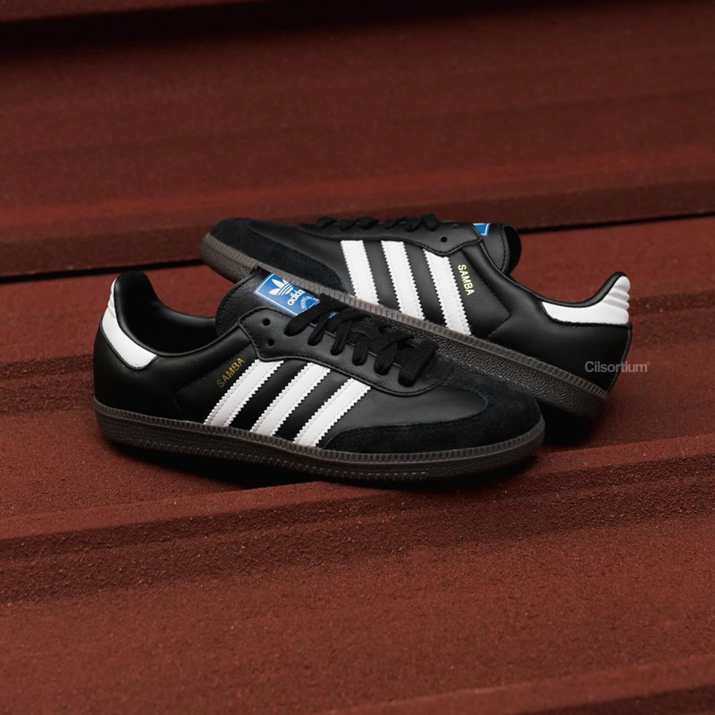 Jual Adidas Samba OG Black White Gum 100% Original - BNIB | Shopee ...