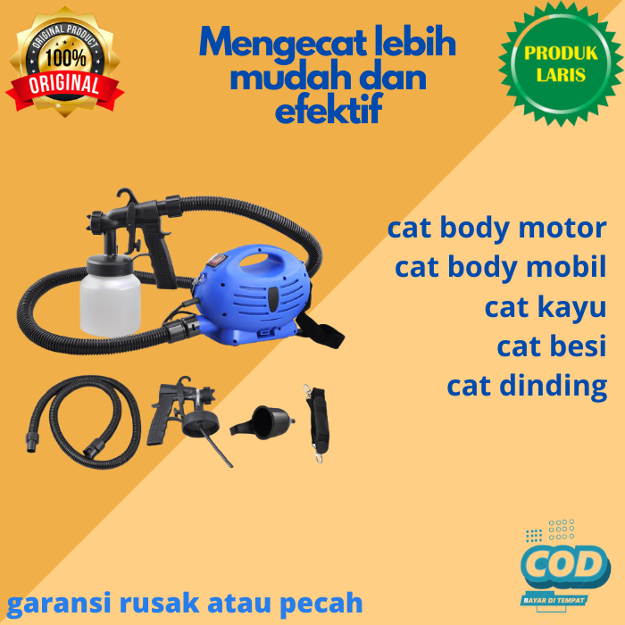 Jual kompresor cat mini listrik cat semprot motor dan mobil Hasil ...