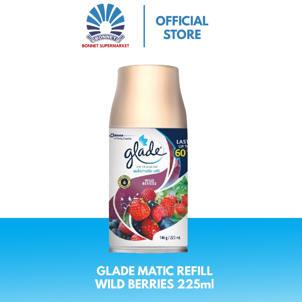 Jual Glade Matic Wild Berries Refill 225ml 8850175010401 | Shopee Indonesia