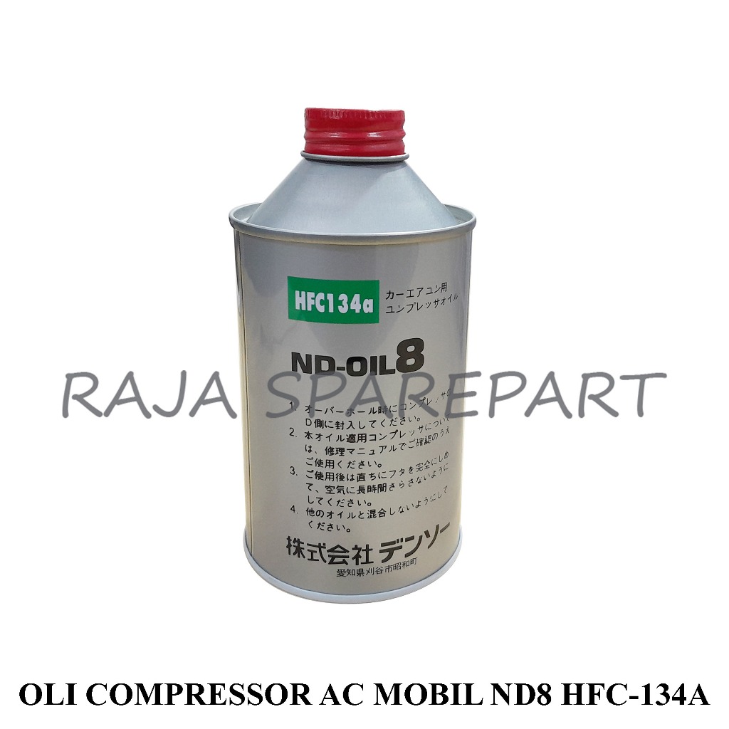 Jual OND8 OLI KOMPRESOR/OLI COMPRESSOR AC MOBIL ND8 HFC-134A ...