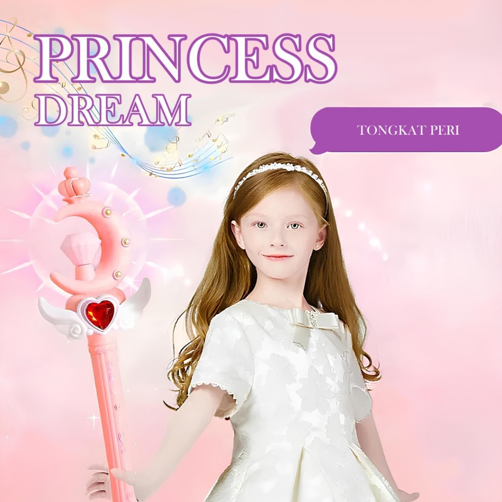 Jual Mainan Anak Tongkat Peri Mainan Tongkat Sihir Magic Wand Mainan ...