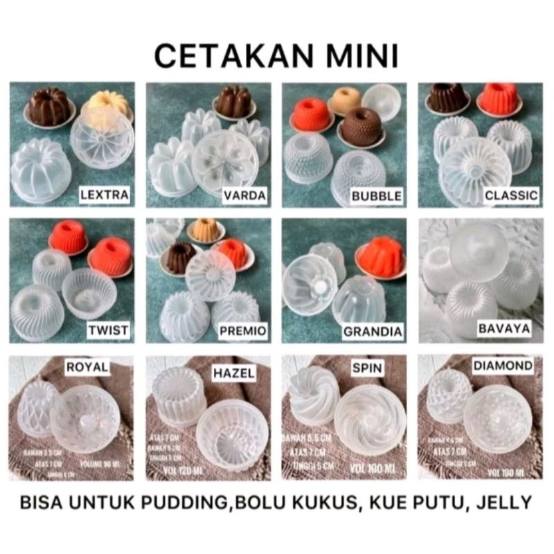Jual 12pcs Loyang Mini Import Mini Bavaya, Premio, Lextra, Twist ...
