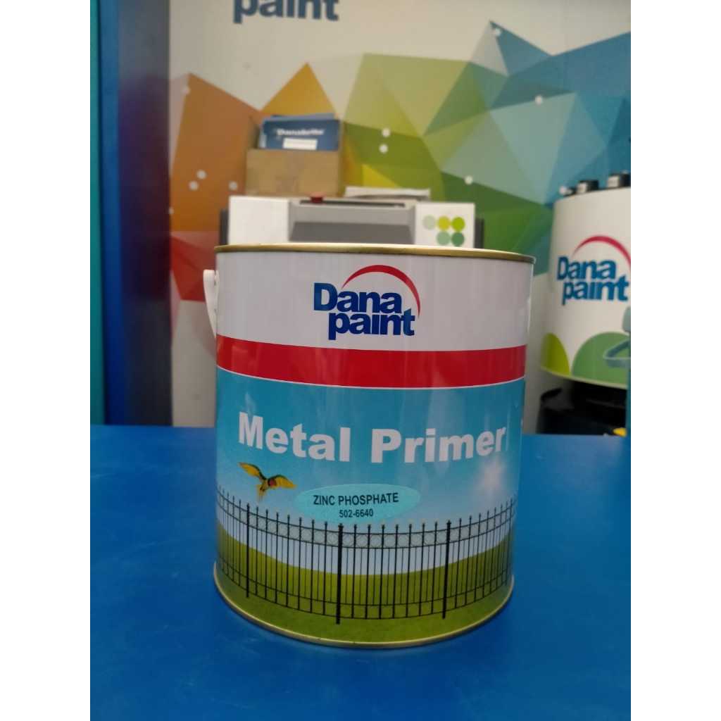 Jual Danapaint Cat Dasar Kayu Dan Besi Zinc Phospate Light Grey 1 Kg 1 ...