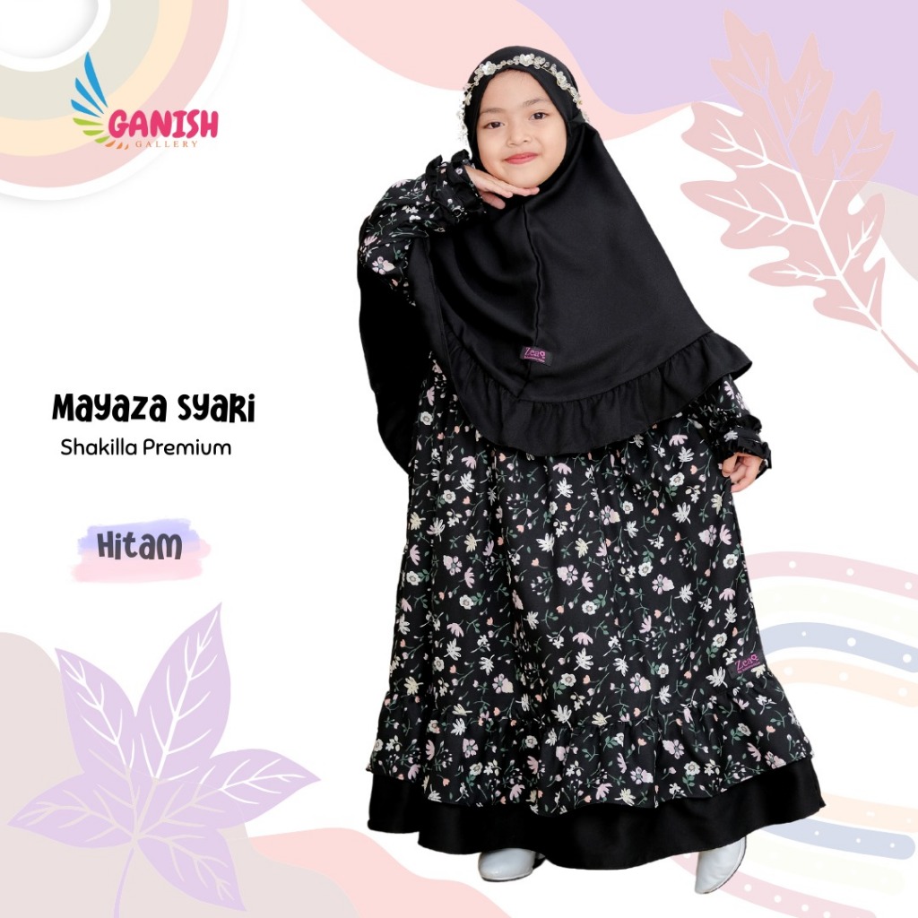 Jual Gamis Anak Perempuan Terbaru Muslim Usia 1 2 3 4 5 6 7 8 Tahun ...