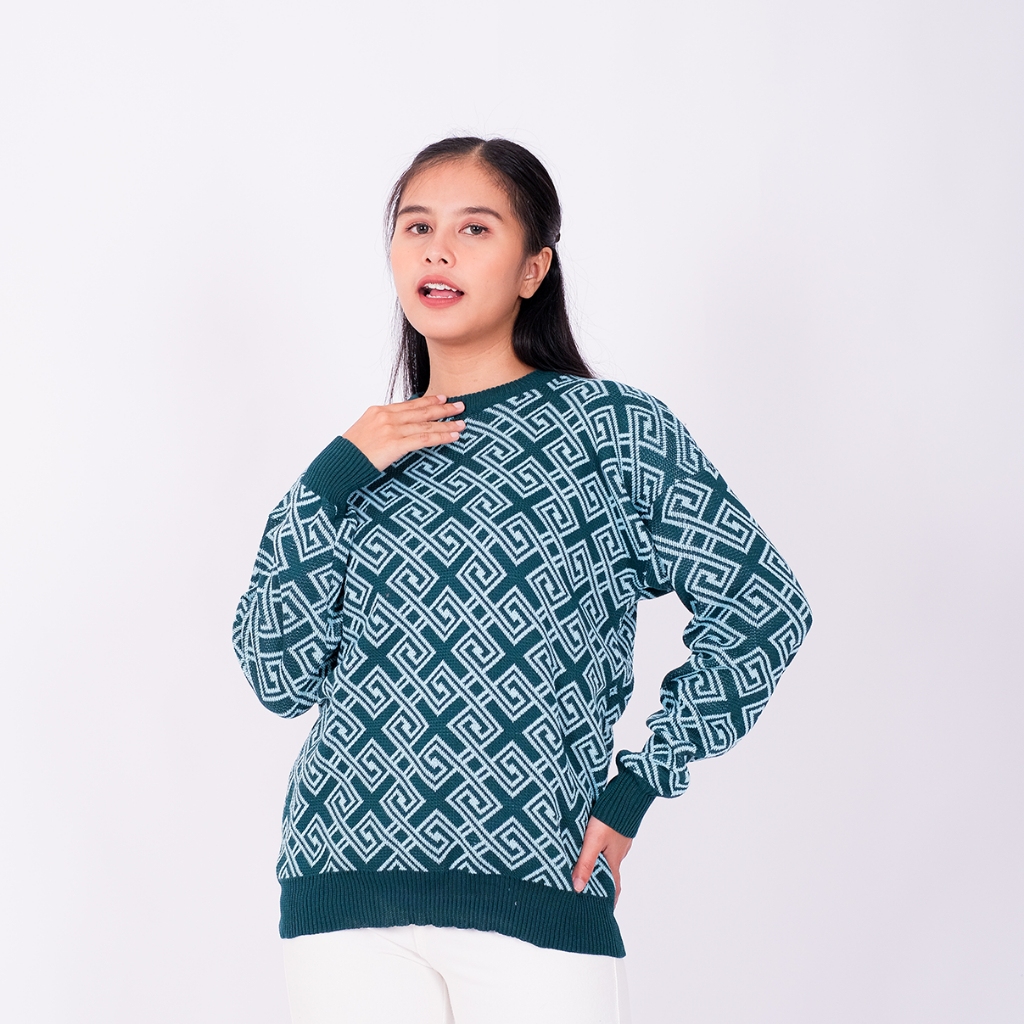 Jual Atasan Baju Rajut Waanita Korean Nindita Oversize / Sweater Rajut Premium Wanita Premium ...