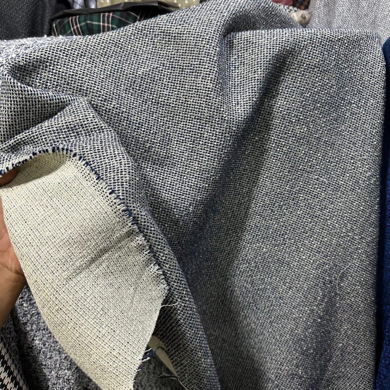 Jual kain bahan tweed akrilik import tebal harga meteran | Shopee Indonesia