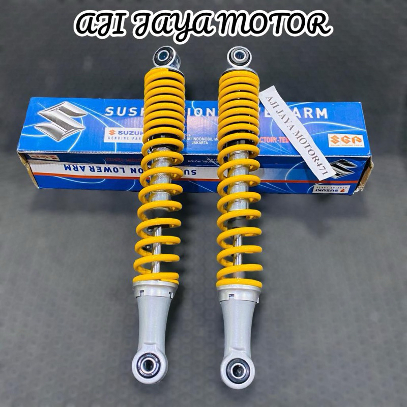 Jual Shock belakang suzuki smash new yelow set 2 pcs | Shopee Indonesia