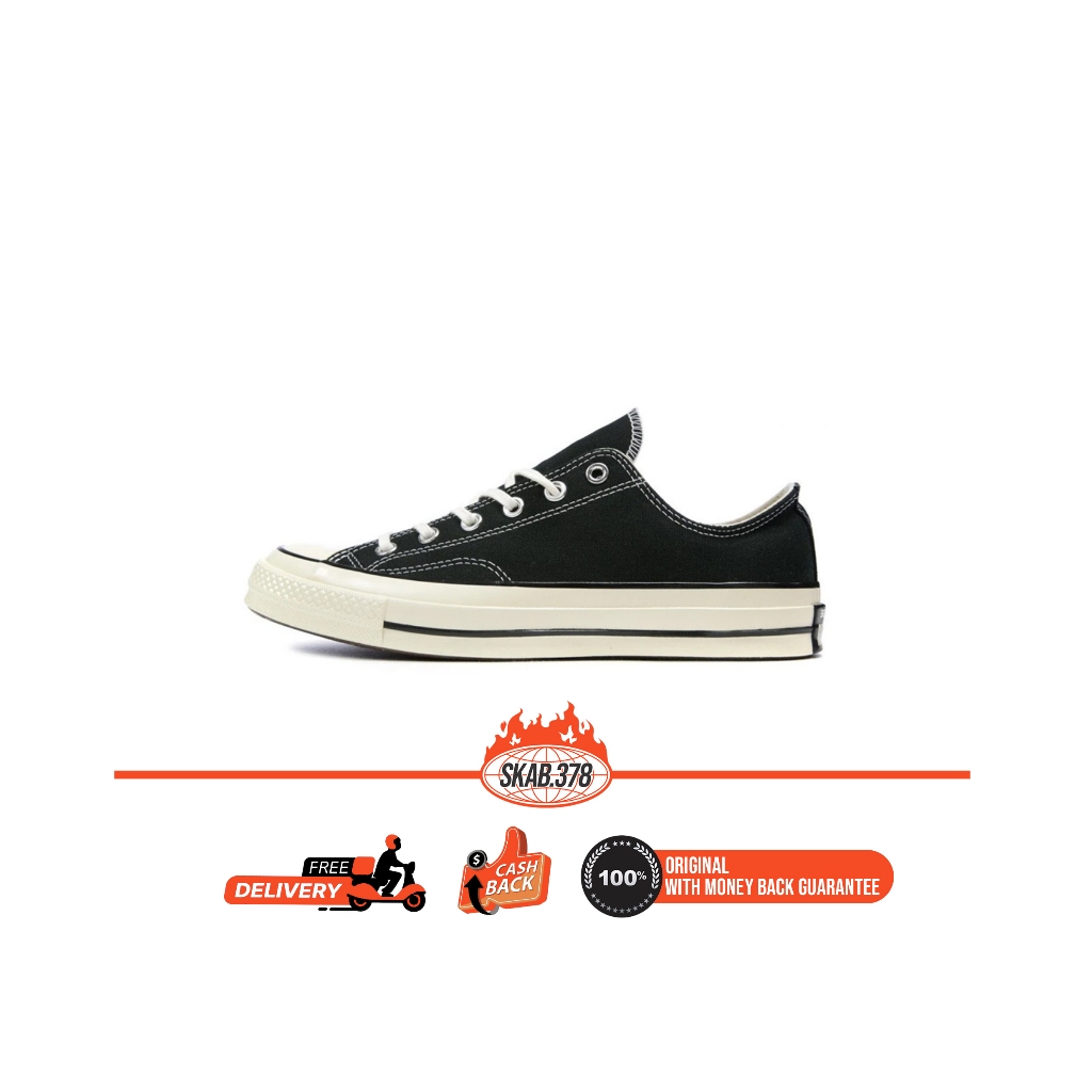 Jual Converse 70s ox Black White Resmi MAP | Shopee Indonesia
