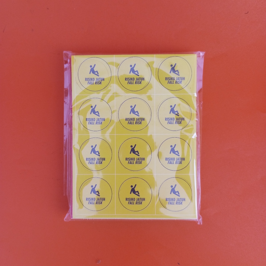 Jual Stiker Resiko Jatuh - Risiko jatuh, Fall Risk, Penanda Pasien ...