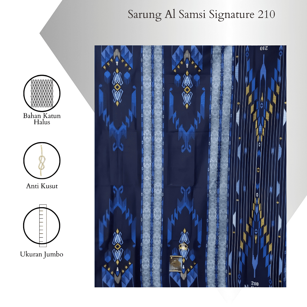 Jual Sarung Al Samsi Signature Kualitas Premium | Shopee Indonesia