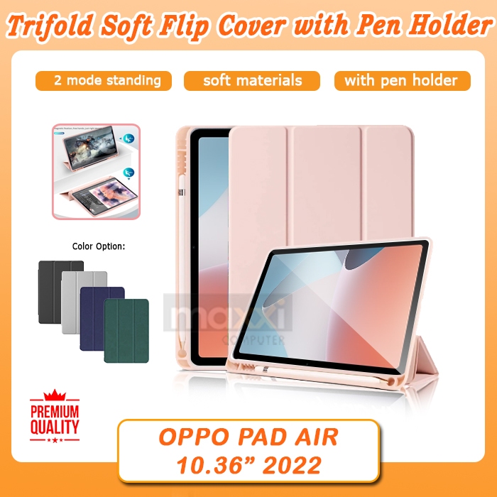Jual Oppo Pad Air 10.36 10,36 Inch Tab 2022 Soft Flipcase Flipcover ...