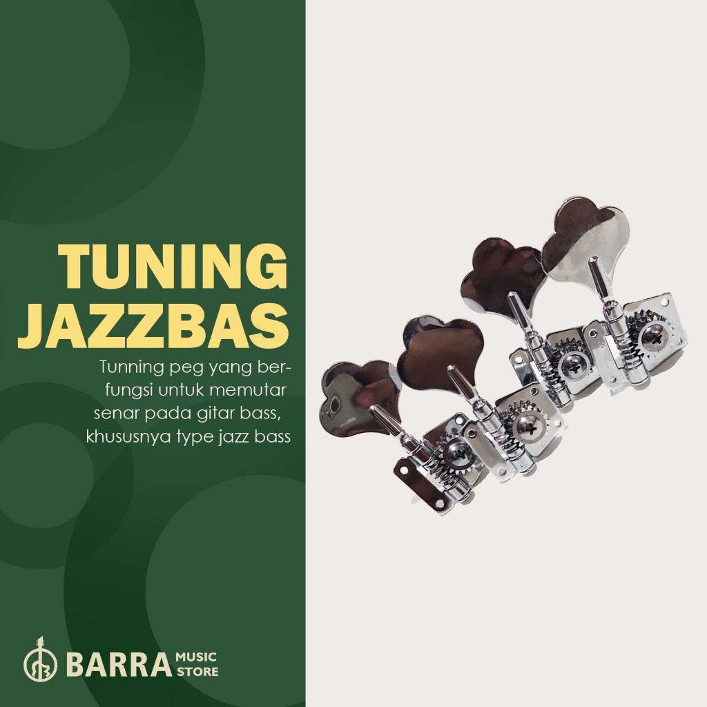 Jual Dryer Tuning Peg Guitar Bass Guitar Machine Head Fender Jazz ...