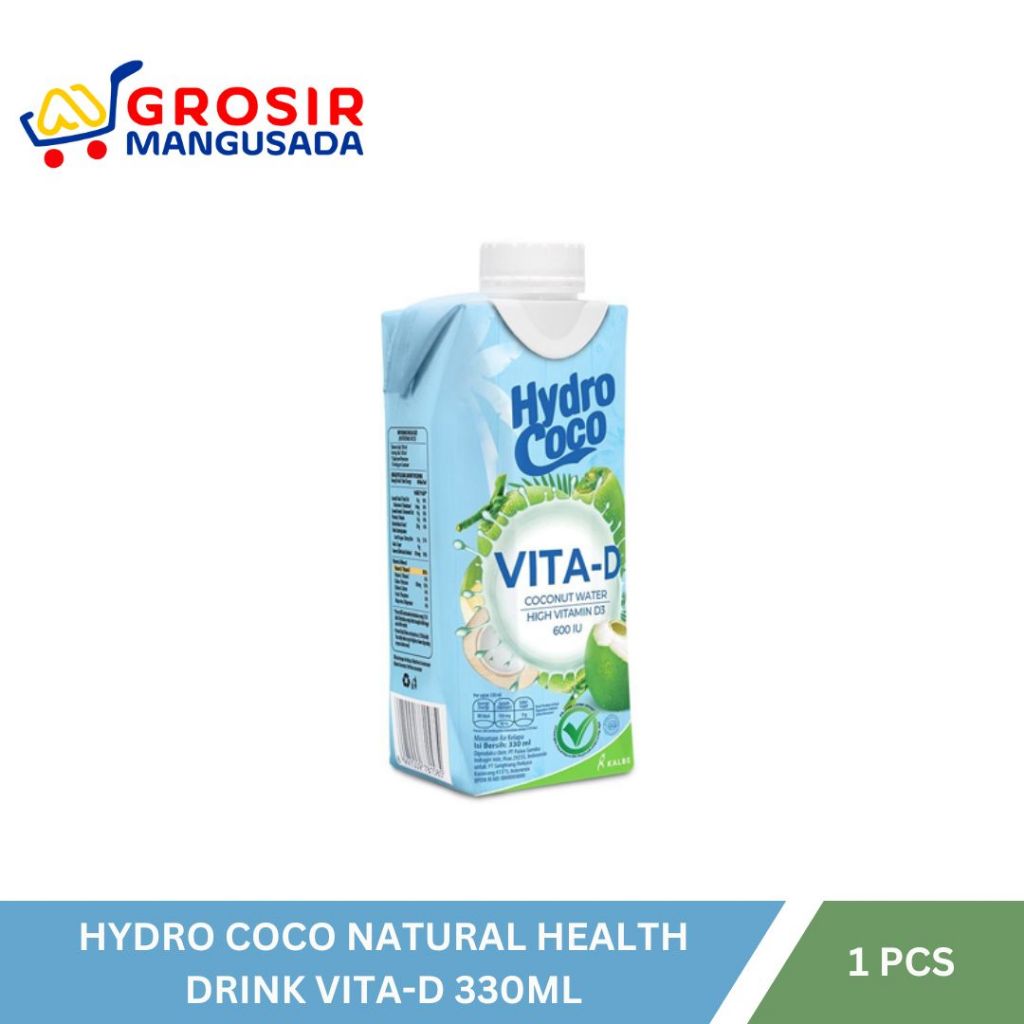 Jual Hydro Coco Natural Health Drink Vita-D 330ml | Shopee Indonesia