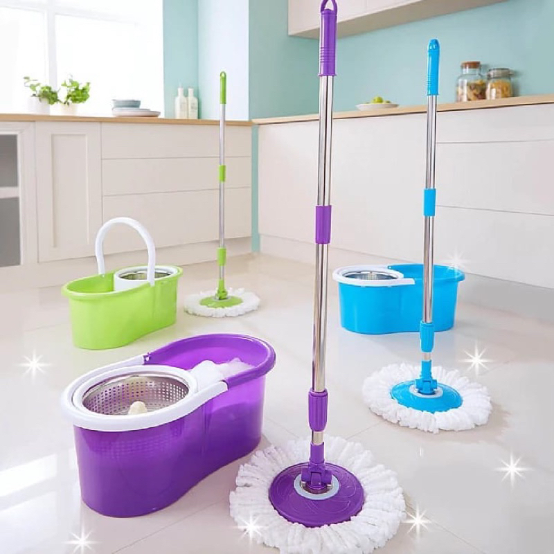 Jual SPIN MOP/ALAT PEL LANTAI/PENGEPEL LANTAI | Shopee Indonesia