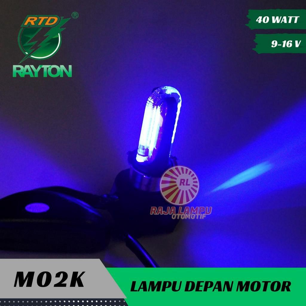 Jual Lampu led motor Utama headlamp bohlam motor RTD M02K original AC ...