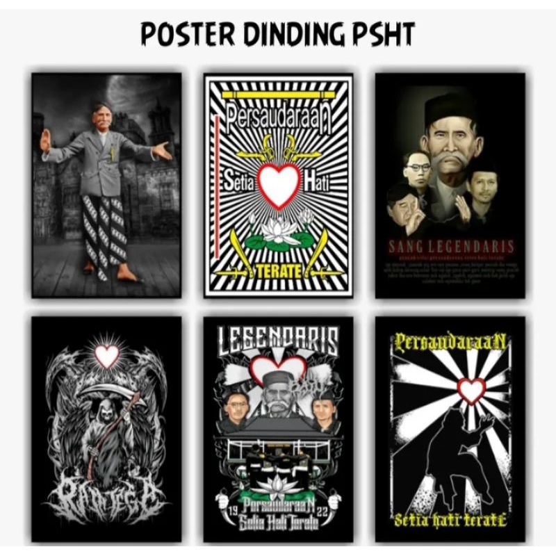 Jual POSTER DINDING PSHT | Shopee Indonesia