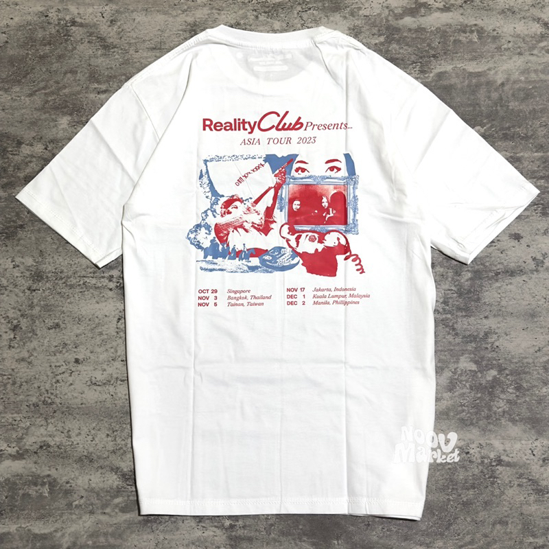 Jual Reality Club - Asia Tour 2023 Tshirt - White | Original ...