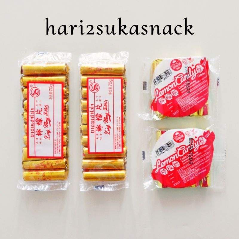 Jual Permen Tablet Ling Mong Tablets Candy 70 gram / Permen Lemon Candy ...