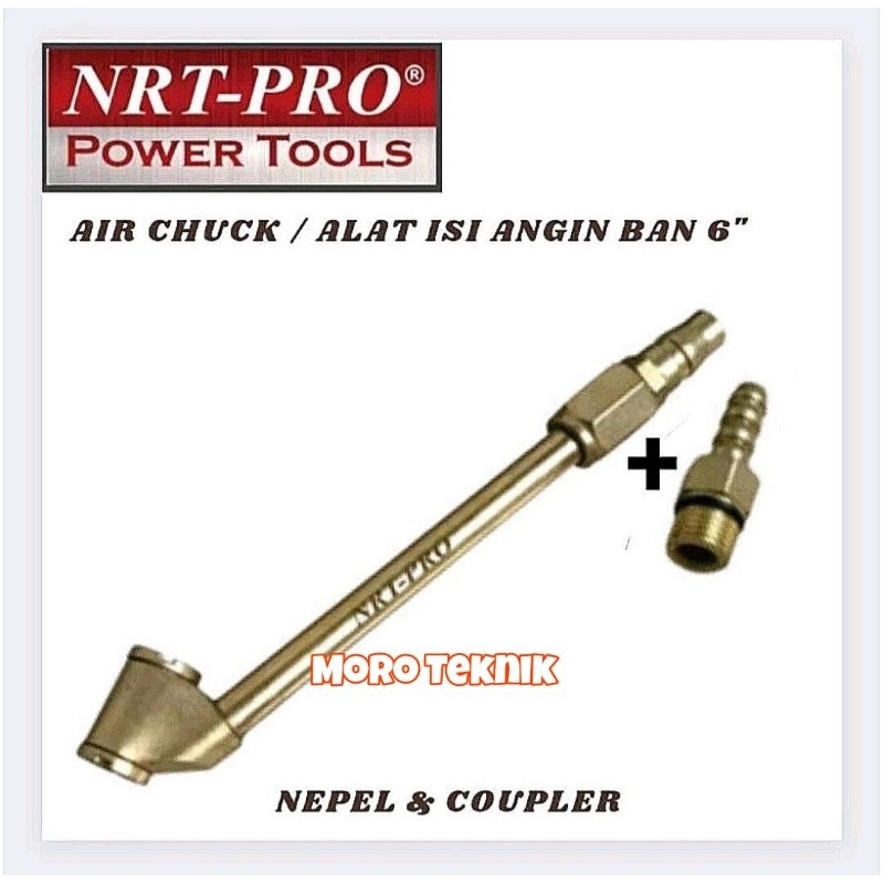 Jual Air chuck alat isi angin ban 6" body besi NRT-Pro | Shopee Indonesia