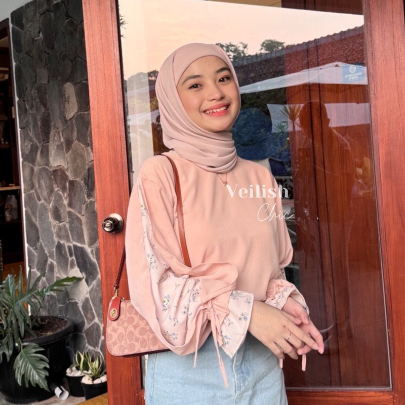 Jual LARASATI BLOUSE | flowers blouse | Blouse cantik bunga | Shopee Indonesia