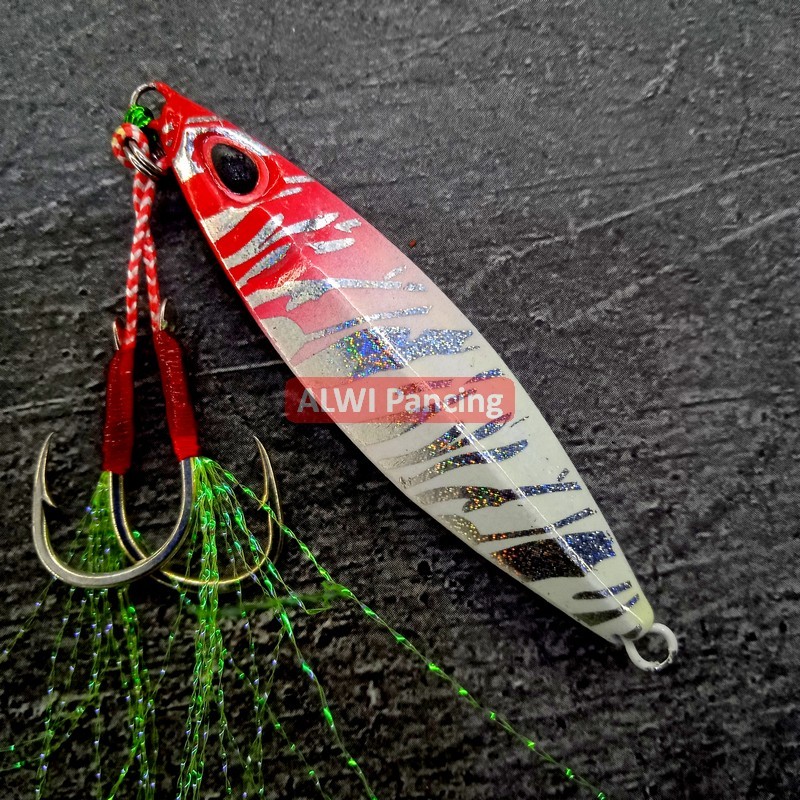 Jual ALWIX Umpan Metal Jig KOIKA ZEBRA UV GID 10gr 15gr 20gr 30gr 40gr ...