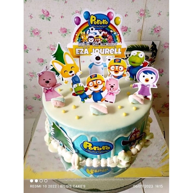 Jual Topper Pororo custom nama | Shopee Indonesia
