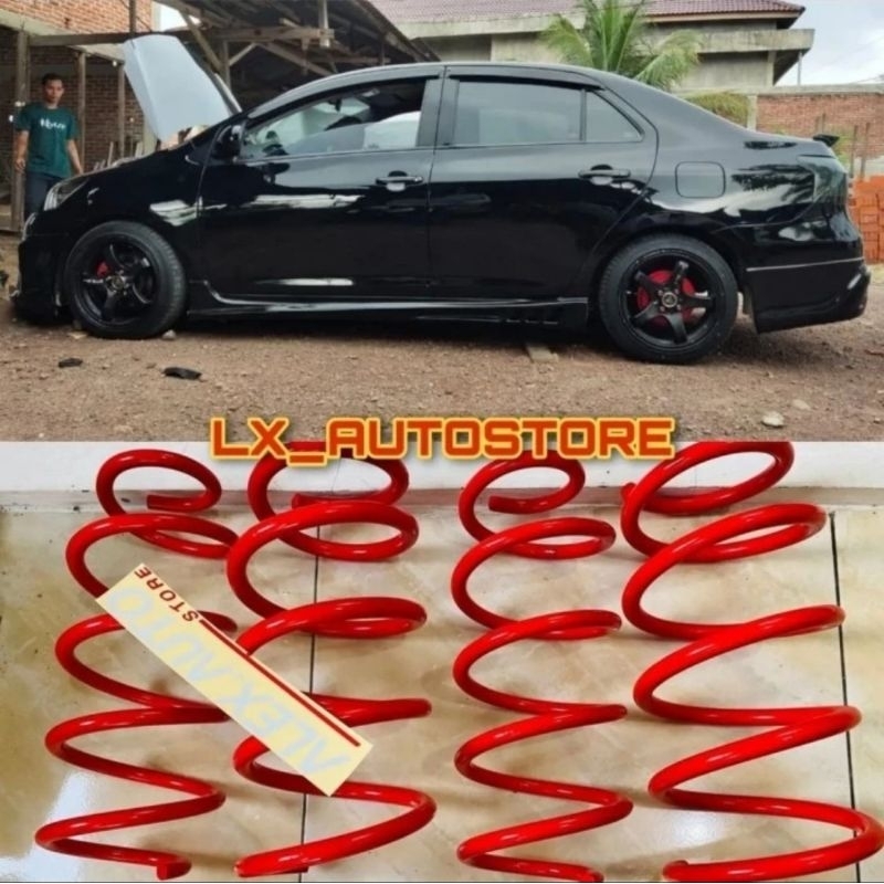 Jual LOWERING KIT VIOS GEN 1 2 3 4 PER CEPER CUSTOM LX KIT V2 | Shopee ...