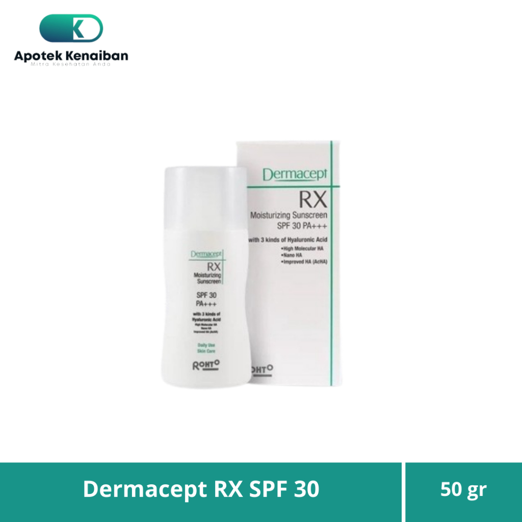 Jual DERMACEPT RX MOISTURIZING SUNSCREEN SPF 30 | Shopee Indonesia