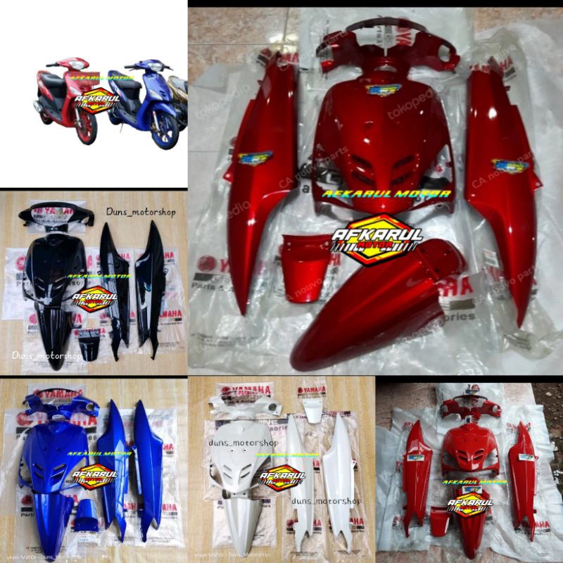 Jual PAKET BODY HALUS FULL SET MIO SPORTY ORIGINAL YAMAHA 5TL | Shopee ...
