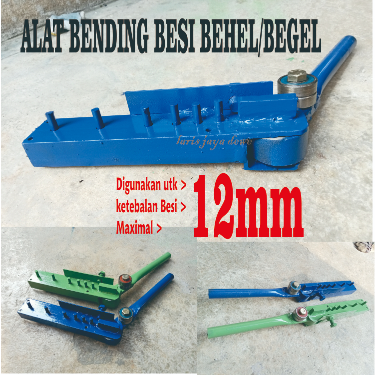 Jual alat penekuk besi beton behel 12mm,alat bending besi beton 12mm ...
