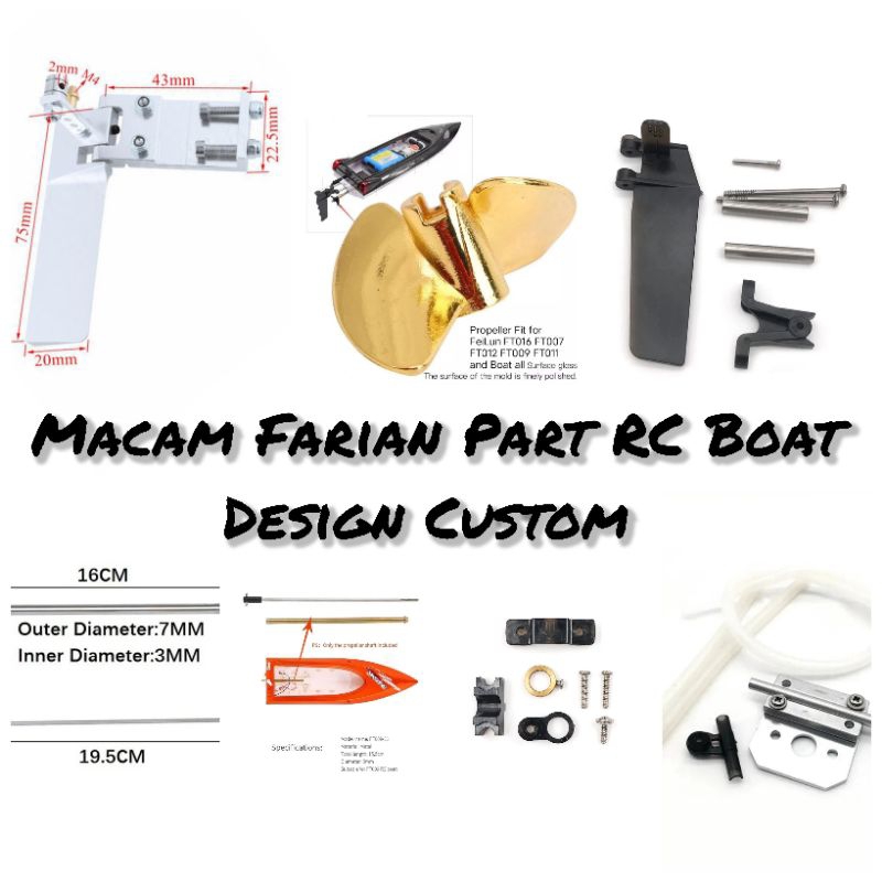 Jual RC Boat Part Propeller Elektronik dan Lain-lain bisa di cek gambar dan pilihannya | Shopee ...