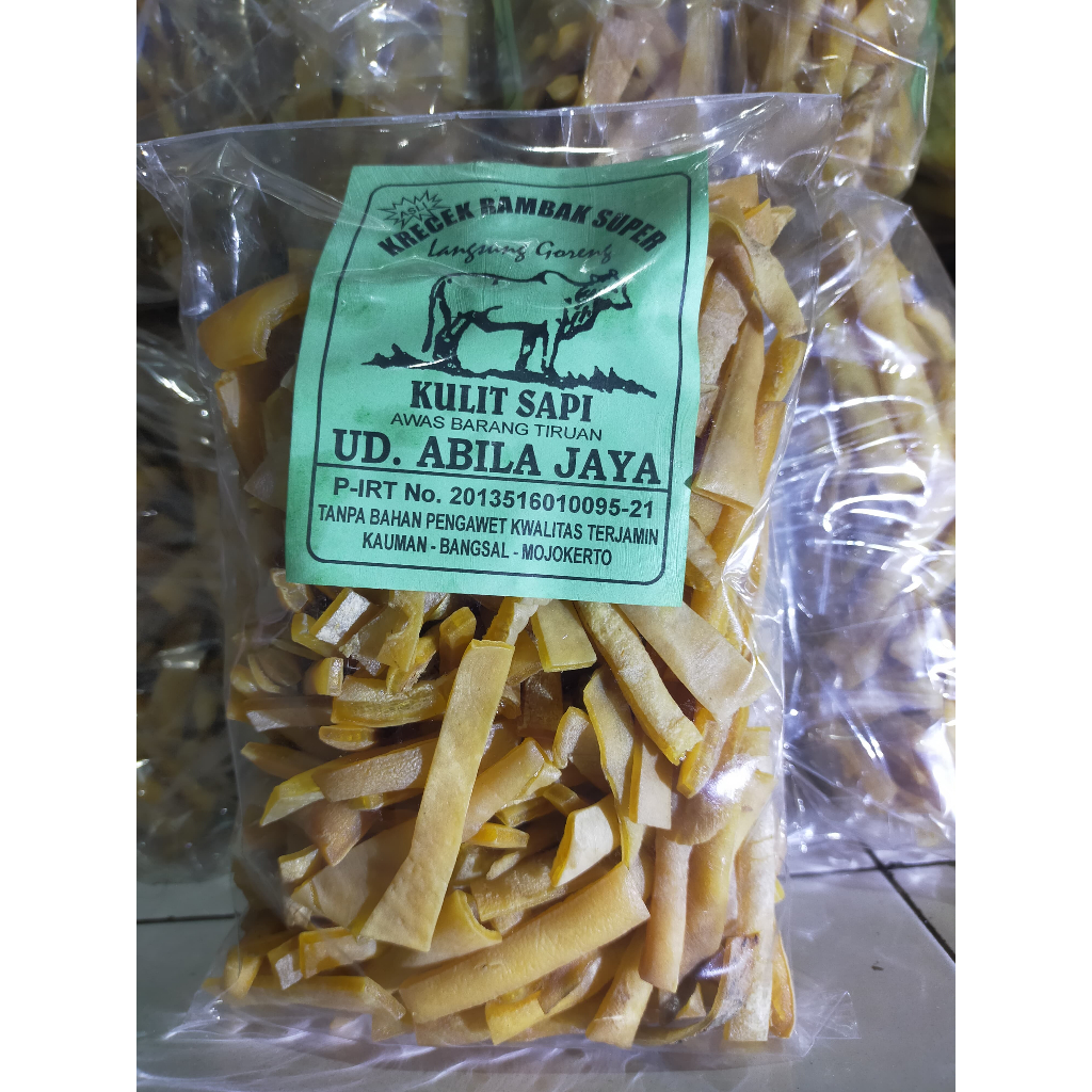 Jual KRECEK RAMBAK KULIT SAPI STEAK SUPER (MOJOKERTO) | Shopee Indonesia