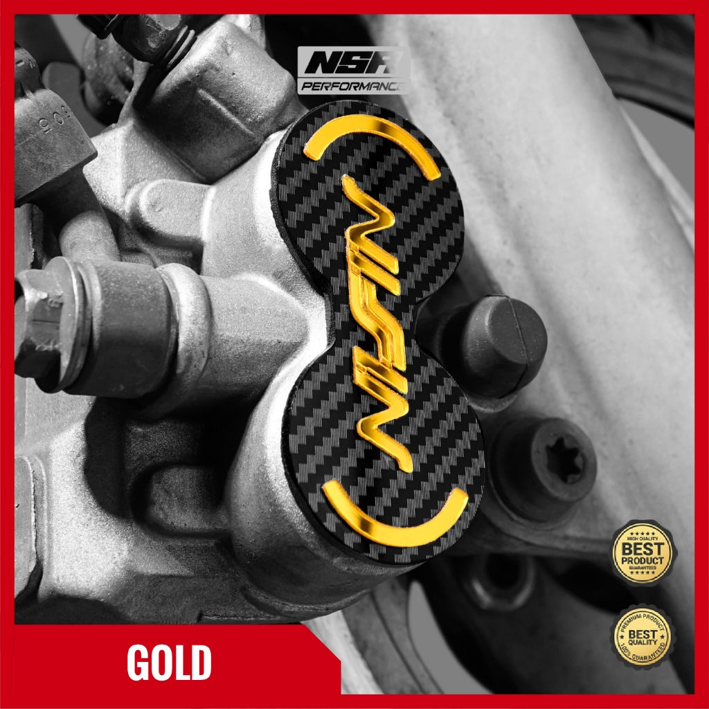 Jual NSA Emblem Kaliper Motor Stiker Racing Motor Universal TImbul ...