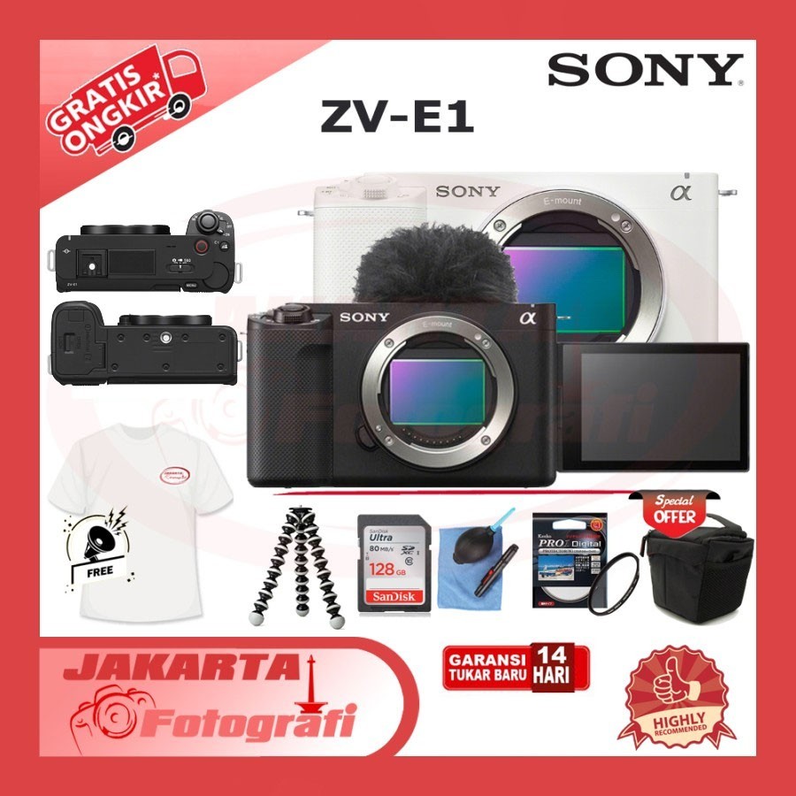 Jual Sony ZV-E10 Kit 16-50mm + Lensa E 11mm F1.8 Mirrorless Camera ZV ...