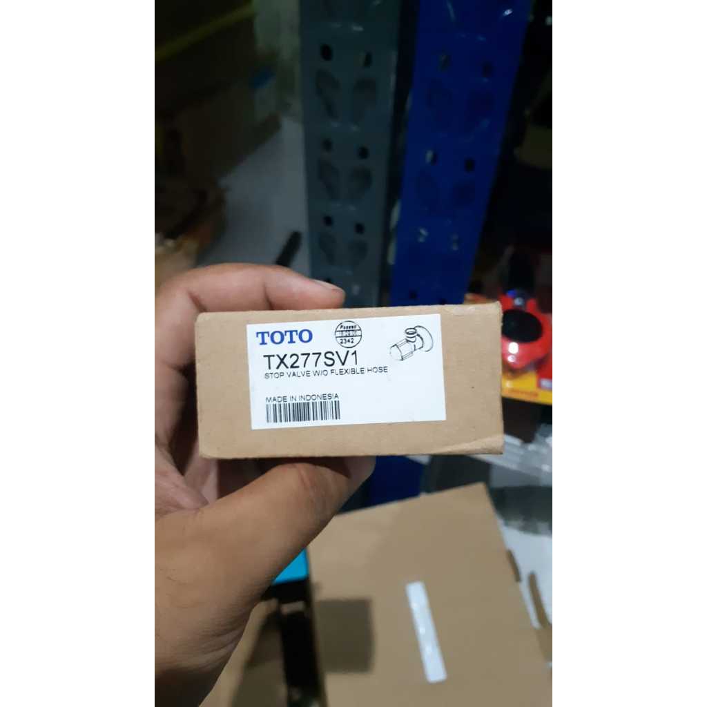 Jual TOTO Stop Valve Kran TX277SV1 KERAN TX 277 SV1 W/O FLEXIBLE HOSE ...