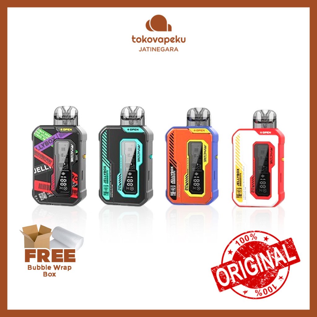 Jual JELLYBOX XS II POD KIT 1000MAH POD JELLY BOX XS 2 ORI by RINCOE ...