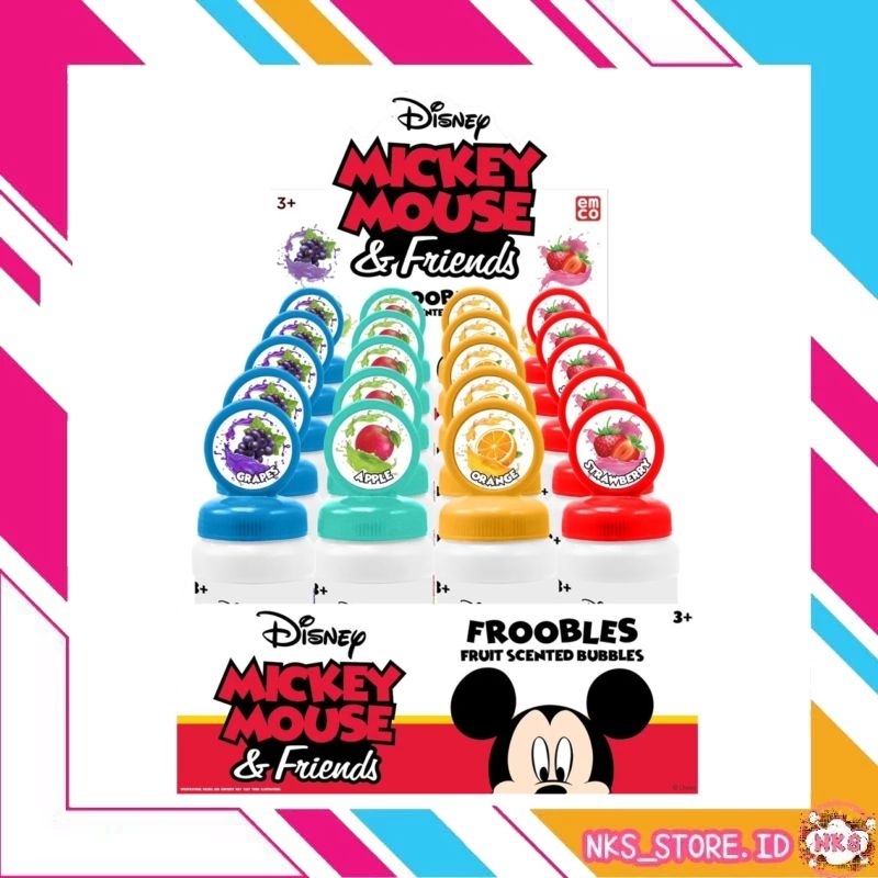 Jual TERMURAH!!! FROOBLES BUBBLE edisi Mickey and Friends | Shopee ...
