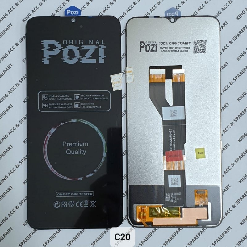 Jual POZI - LCD TOUCHSCREEN REALME C20 C21 C11 2021 NARZO 50i | Shopee Indonesia