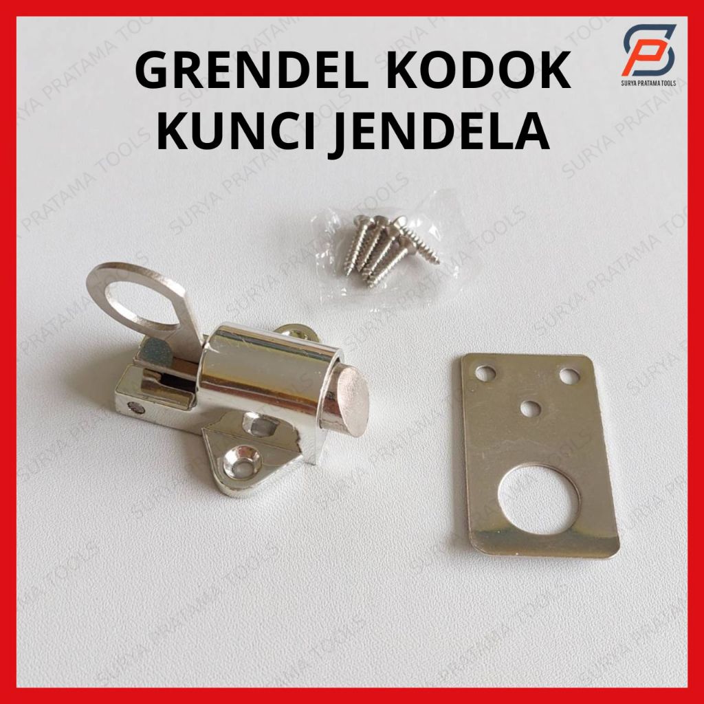 Jual Grendel Jendela Kunci Jendela Gerendel Kodok Slot Selot Jendela ...