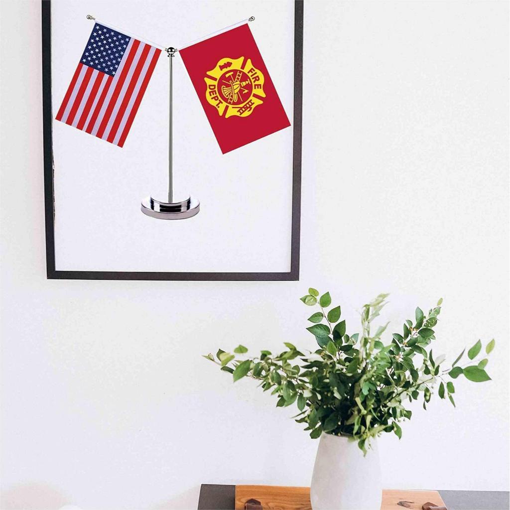 Jual Stand Tiang Bendera Meja Kecil Model Y Flag Pole Stainless Steel Y ...
