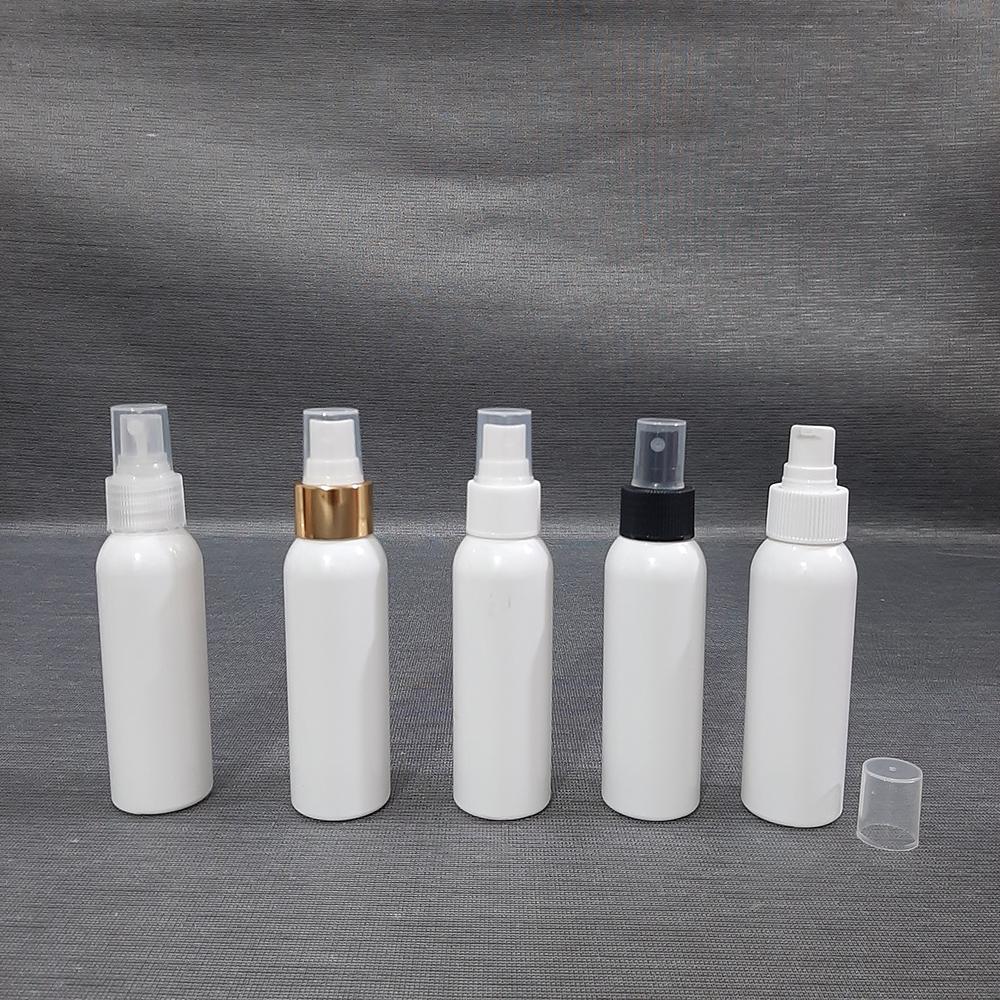 Jual Botol 100ml PUTIH Spray Botol Spray Pump Treatment Botol Spray ...