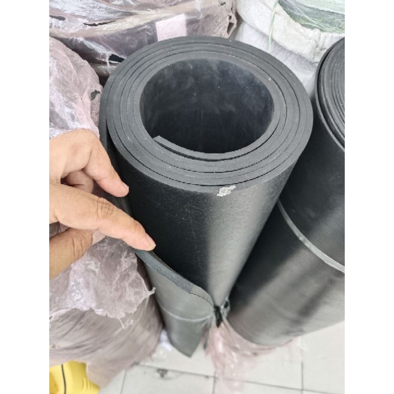 Jual Karet Hitam Lembaran/Rubber Sheet 10mm X 120 X100cm | Shopee Indonesia