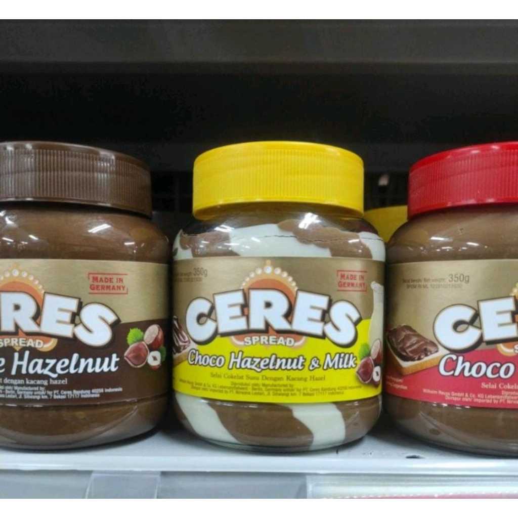 Jual SELAI COKLAT CERES / CERES CHOCO HAZELNUT 350gr 200gr (rijek ...