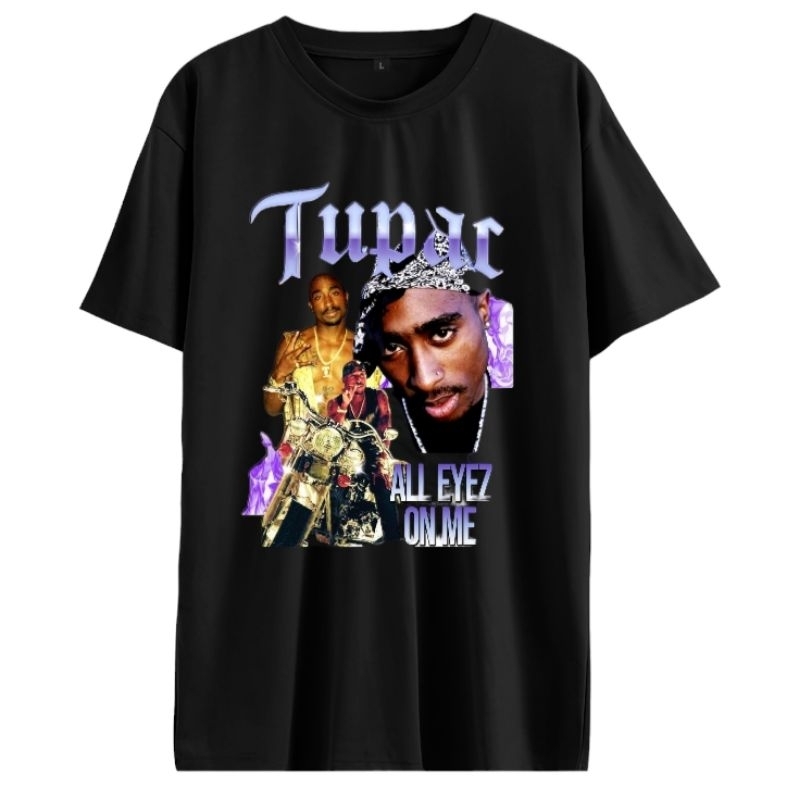 Jual Kaos Vintage TUPAC SHAKUR / Koas Nct / Kaos Pria Rapper Hiphop ...