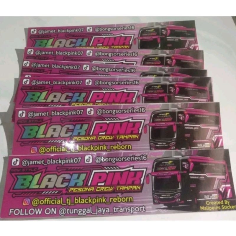 Jual STIKER BUS TUNGGAL JAYA / STIKER PANJANG KIDS PANDA | Shopee Indonesia