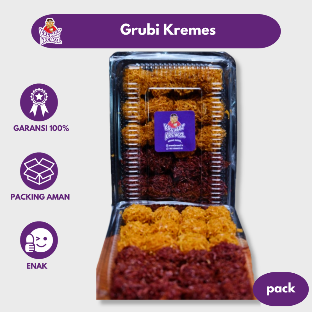 Jual Grubi Kremes Pack | Shopee Indonesia