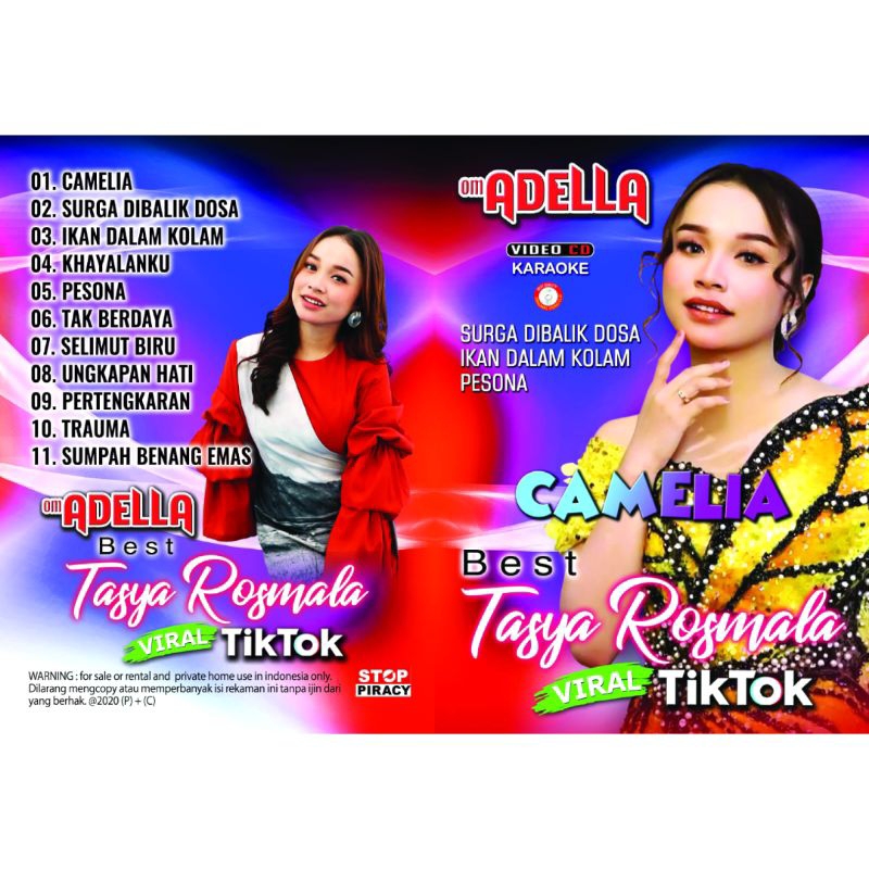 Jual KASET VCD LAGU DANGDUT OM ADELLA TASYA(CAMELIA) | Shopee Indonesia