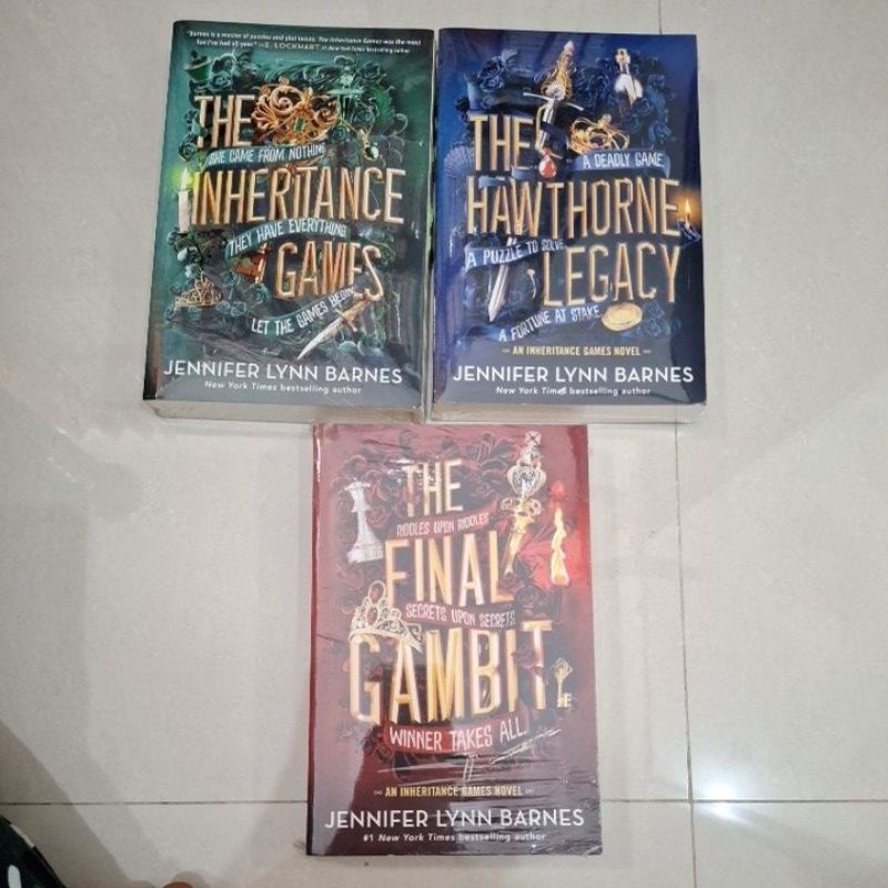 Jual The Inheritance Games set | Shopee Indonesia