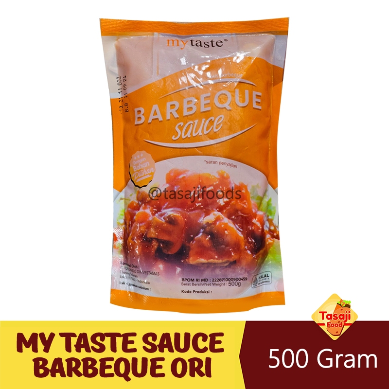 Jual My Taste Sauce Barbeque Original 500gr - Saus Barbeque | Shopee ...