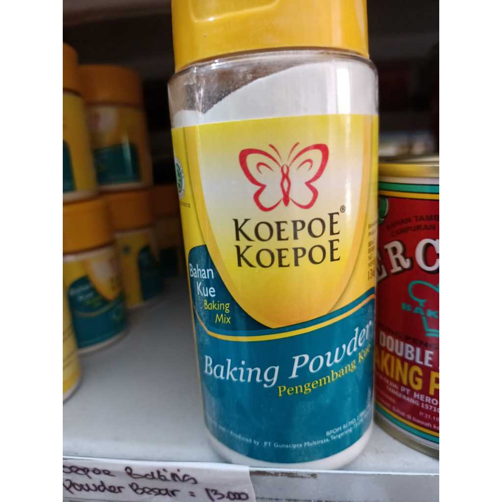 Jual Baking Powder Koepoe Koepoe 136gr (BESAR) | Shopee Indonesia